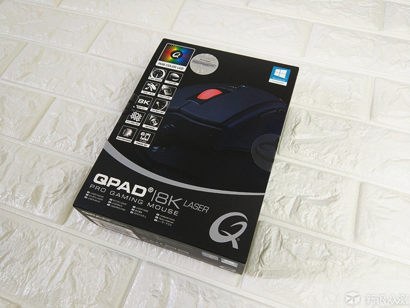 很丑但舒服—QPAD酷倍达8K LASER鼠标晒物小记_原创_新浪众测