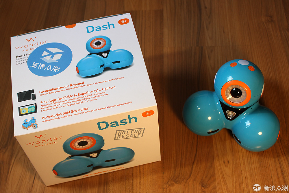 神奇多变的智能小伙伴--Wonder Dash Robot_试用报告_新浪众测