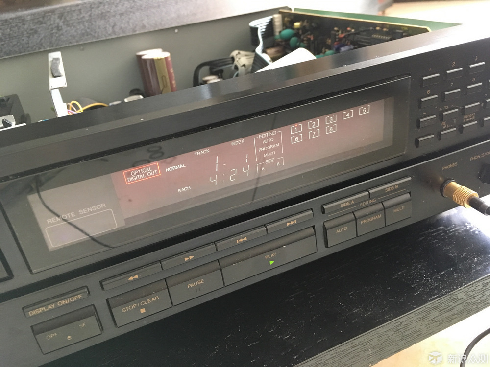 家里最老的电器 一台年近30的老CD机修复记_原创_新浪众测