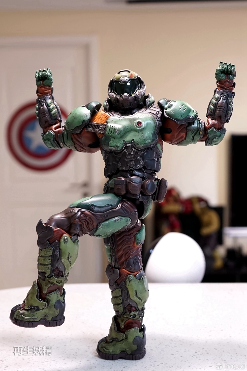 3A TOYS DOOM 毁灭战士执政官装甲 开箱把玩_原创_新浪众测