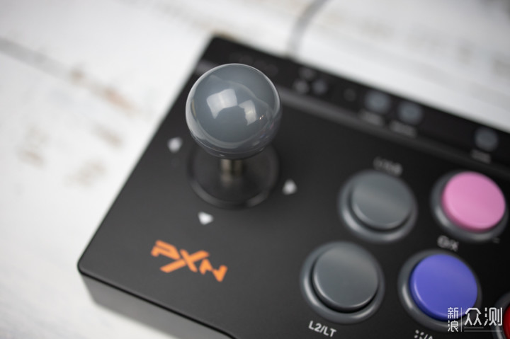 全平台回味街机厅的乐趣！莱仕达PXN-0082摇杆_原创_新浪众测